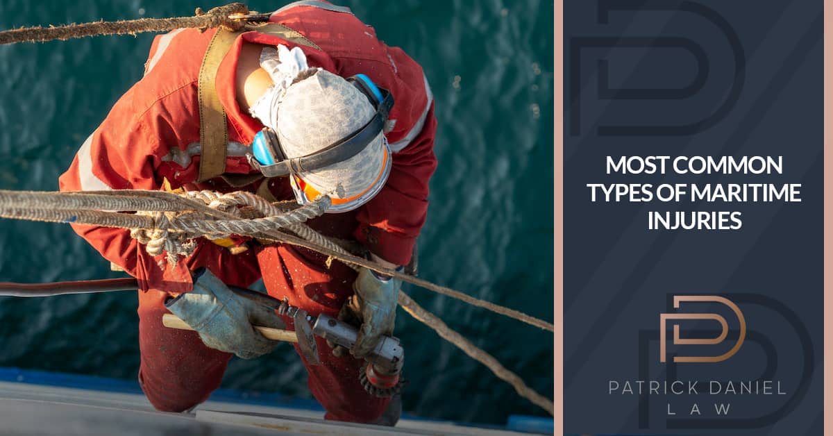 Types & Causes of Maritime Injuries | Houston, TX