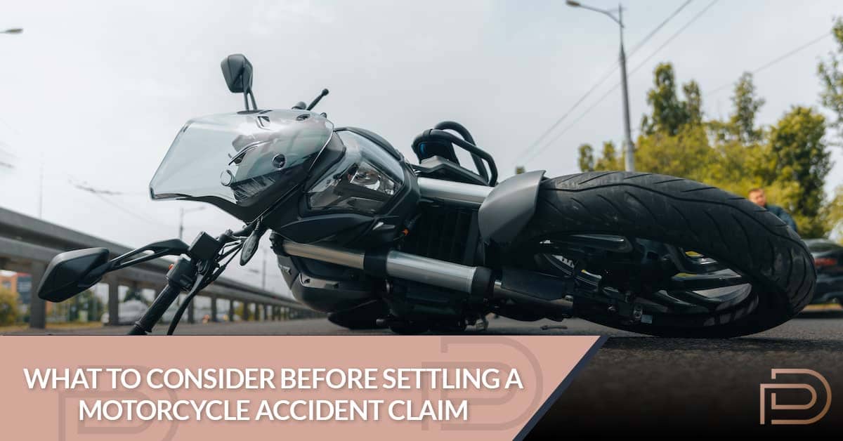 Motorcycle Accident Claims: Should I Settle or Sue?